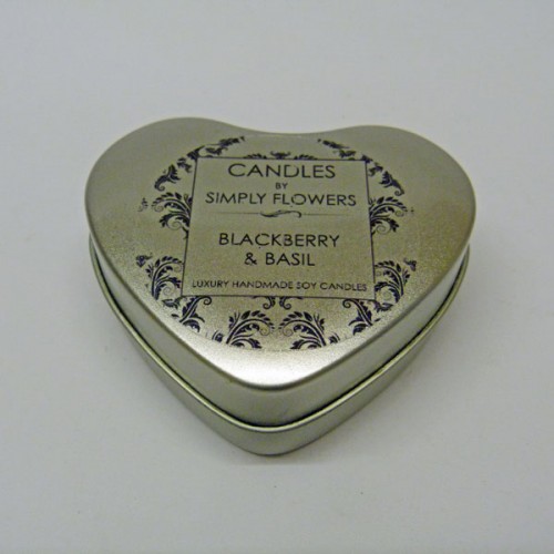 Heart Tin Small | Product categories | Candles by Simply Flowers
