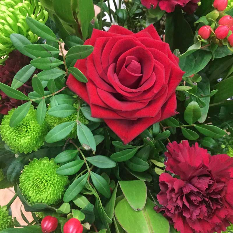 Romantic Red Bouquet – Simply Flowers – Brighouse – Beautiful flowers ...